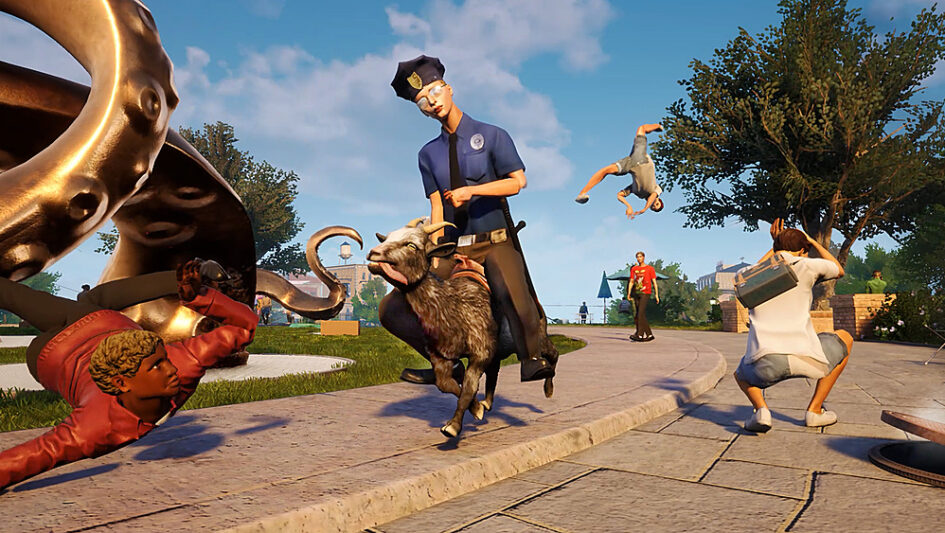 Goat Simulator 3 V1.1.4.6 MOD APK [Полная разблокировка игры] для ...